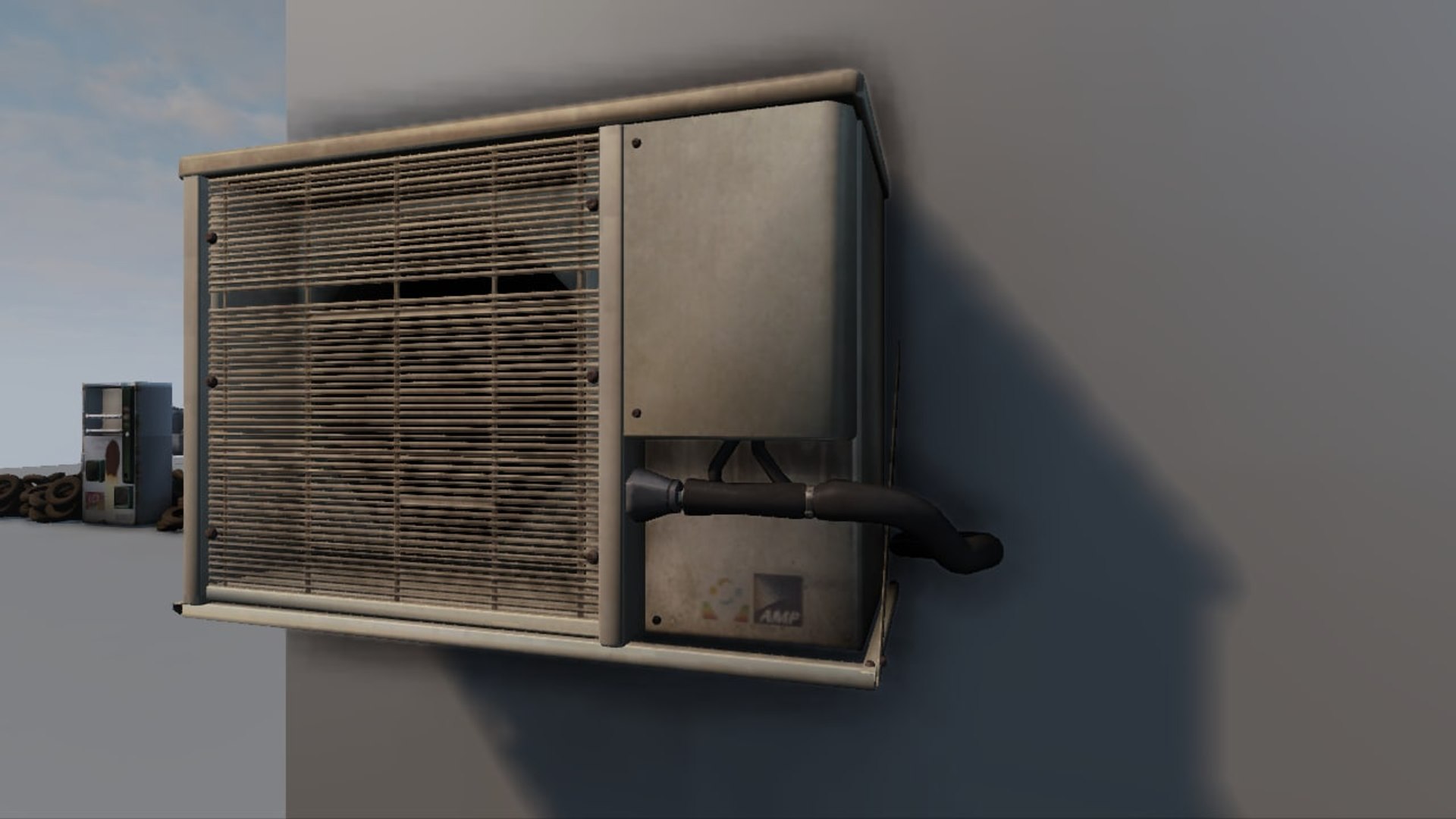 3d Air Aircon Model
