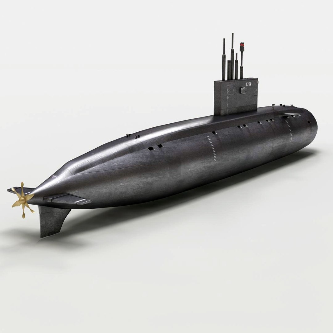 3ds max russian submarines