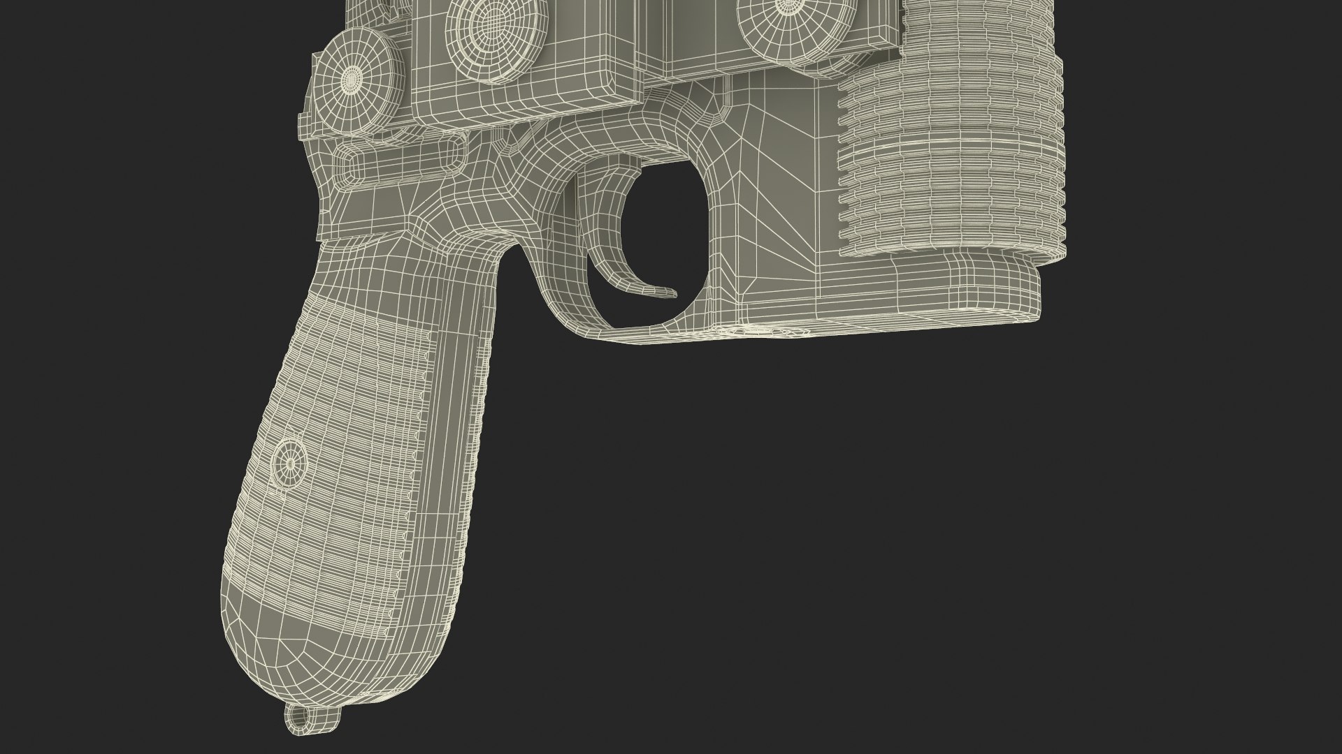 3D Hans Heavy Blaster Pistol - TurboSquid 2261401