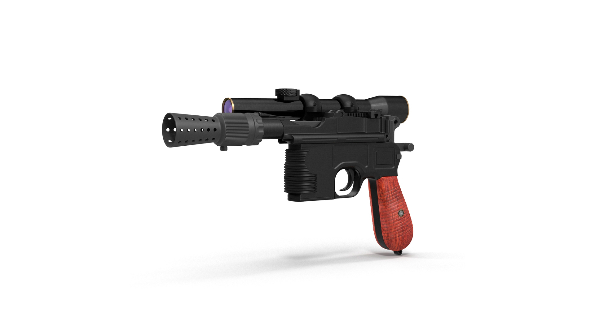 3D Hans Heavy Blaster Pistol - TurboSquid 2261401