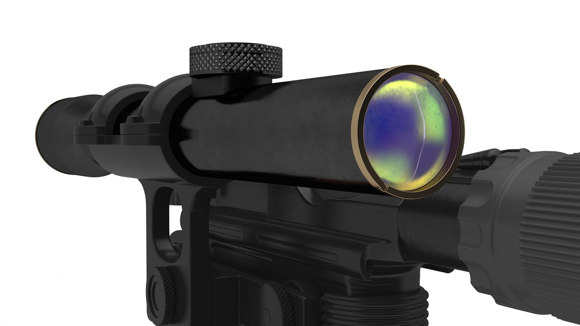 3D Hans Heavy Blaster Pistol - TurboSquid 2261401