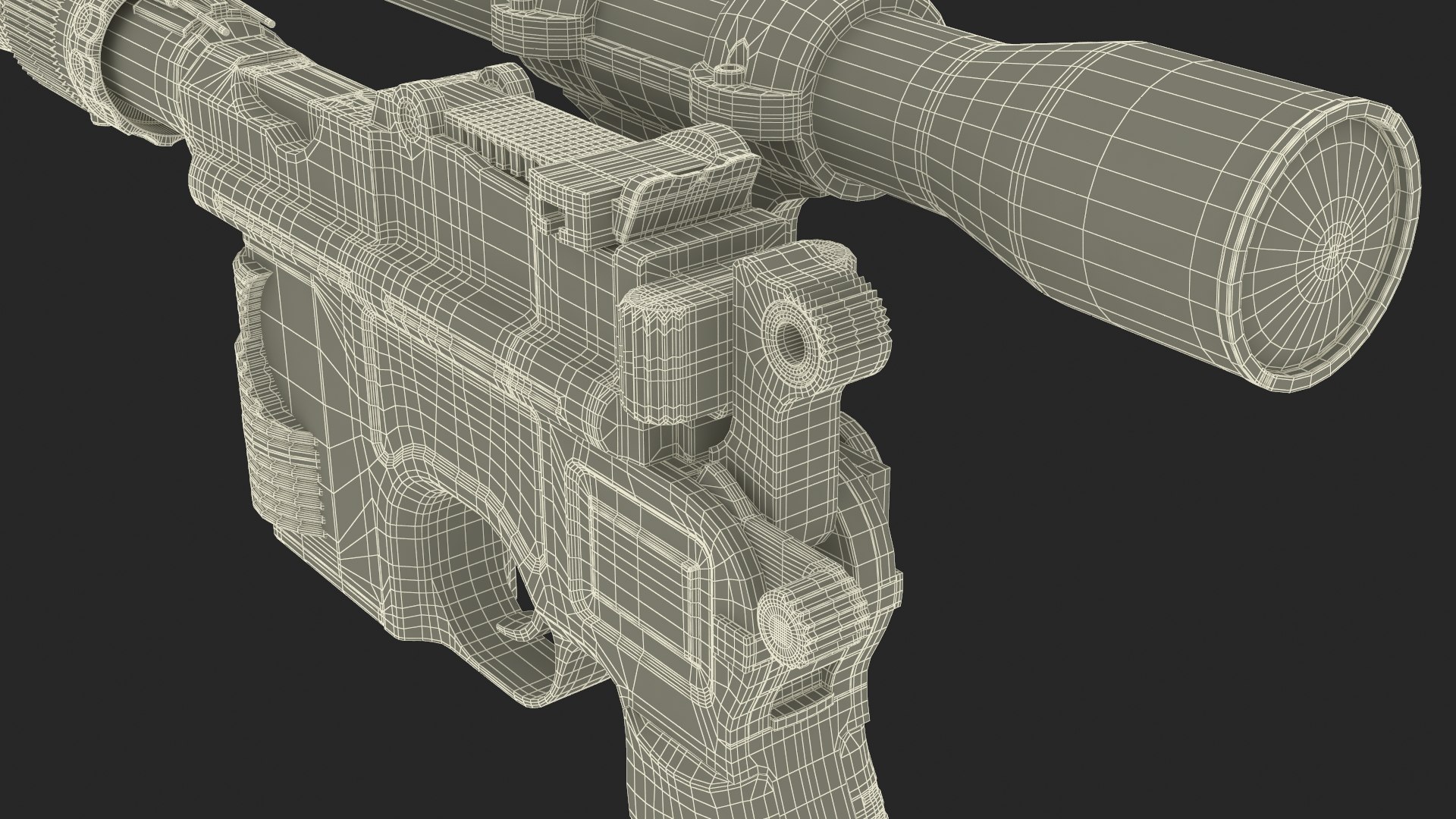 3D Hans Heavy Blaster Pistol - TurboSquid 2261401