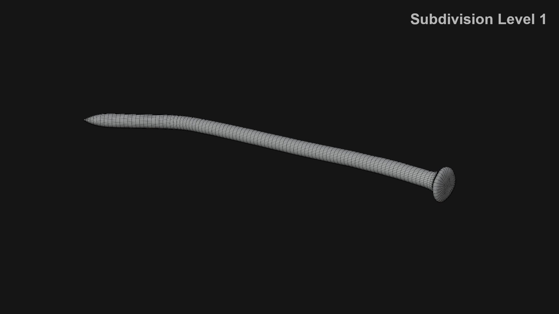 3D Rusty Nail 1 - TurboSquid 1599154