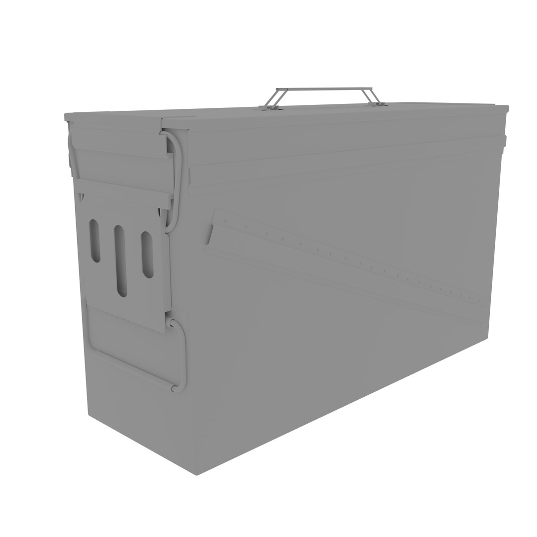 3D Realistic Ammo Box Damaged-Rusty - TurboSquid 2055099