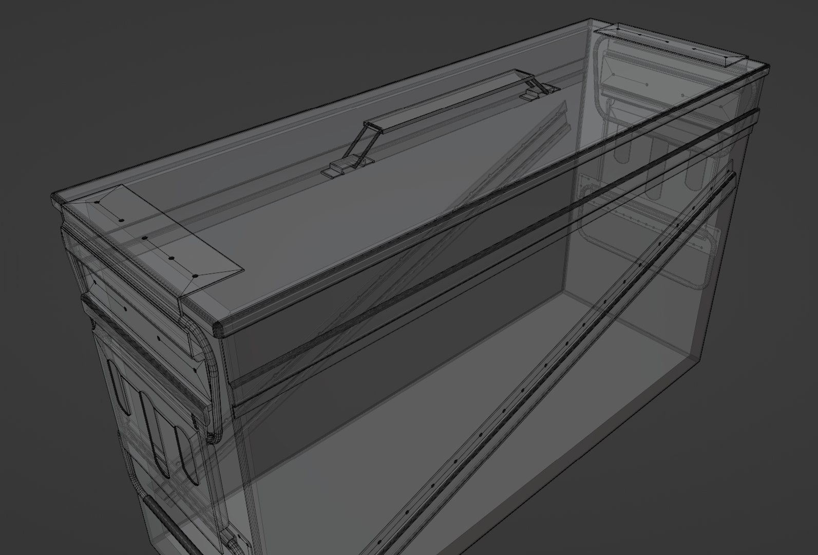 3D Realistic Ammo Box Damaged-Rusty - TurboSquid 2055099