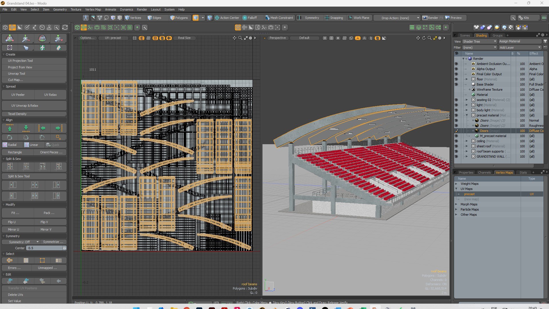 Grandstand Collection 01 3D Model - TurboSquid 2322419