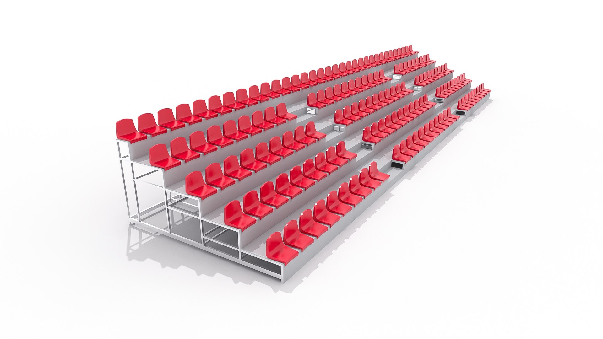 Grandstand Collection 01 3D Model - TurboSquid 2322419