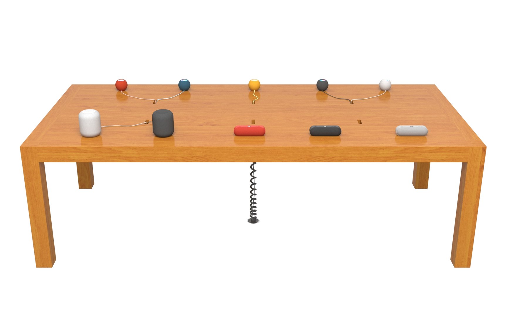 Apple Store Table 2 3D Model - TurboSquid 2149286