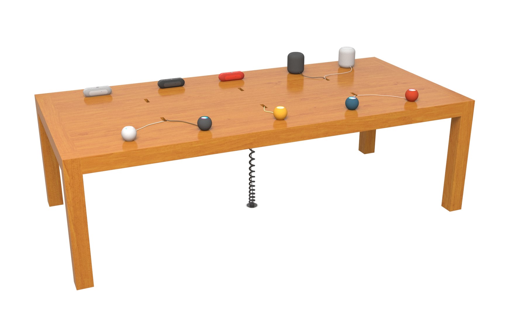 Apple Store Table 2 3D Model - TurboSquid 2149286