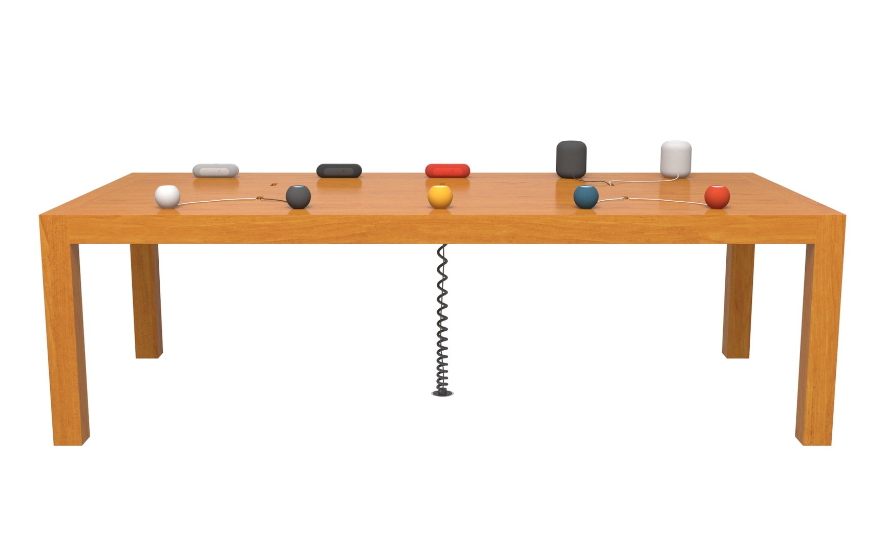 Apple Store Table 2 3D Model - TurboSquid 2149286