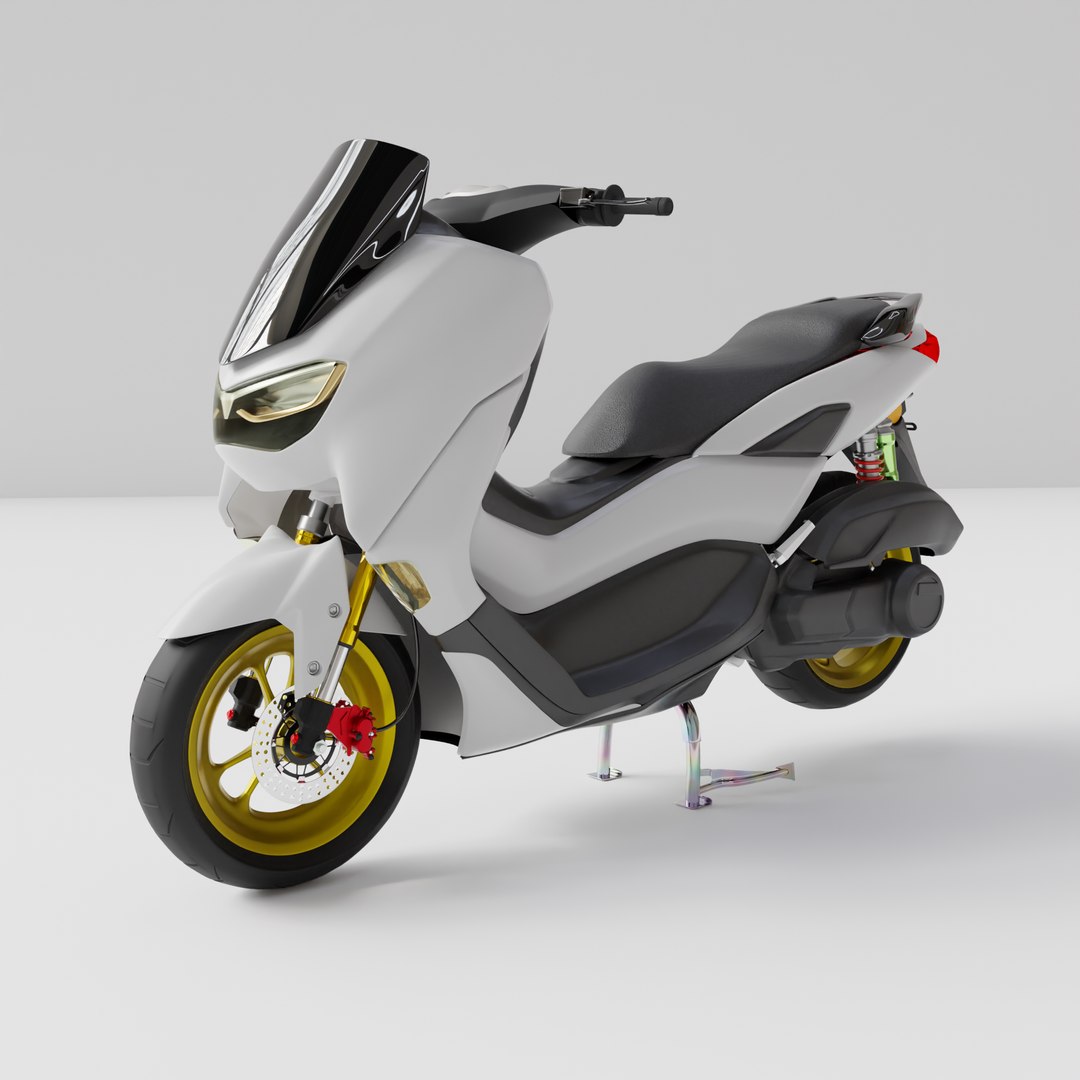 3D YAMAHA N-MAX 2022 Model - TurboSquid 2096495
