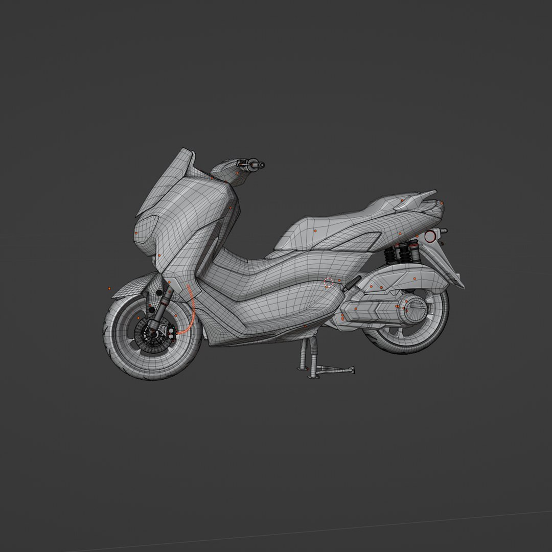 3D YAMAHA N-MAX 2022 Model - TurboSquid 2096495