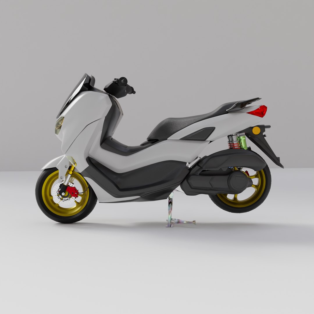 3D YAMAHA N-MAX 2022 Model - TurboSquid 2096495
