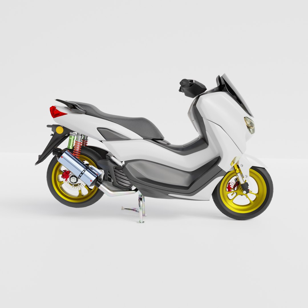 3D YAMAHA N-MAX 2022 Model - TurboSquid 2096495