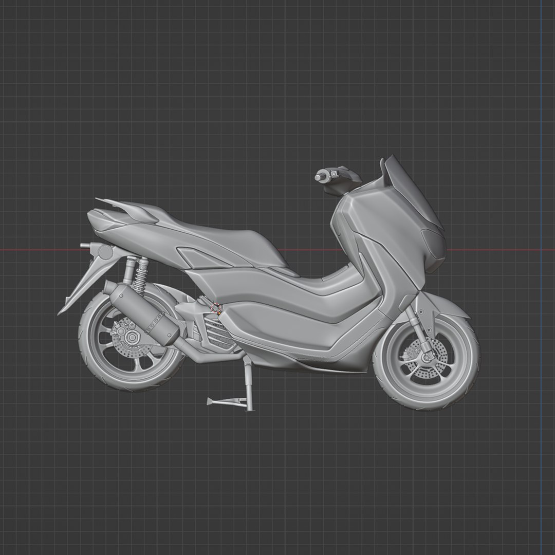 3D YAMAHA N-MAX 2022 Model - TurboSquid 2096495