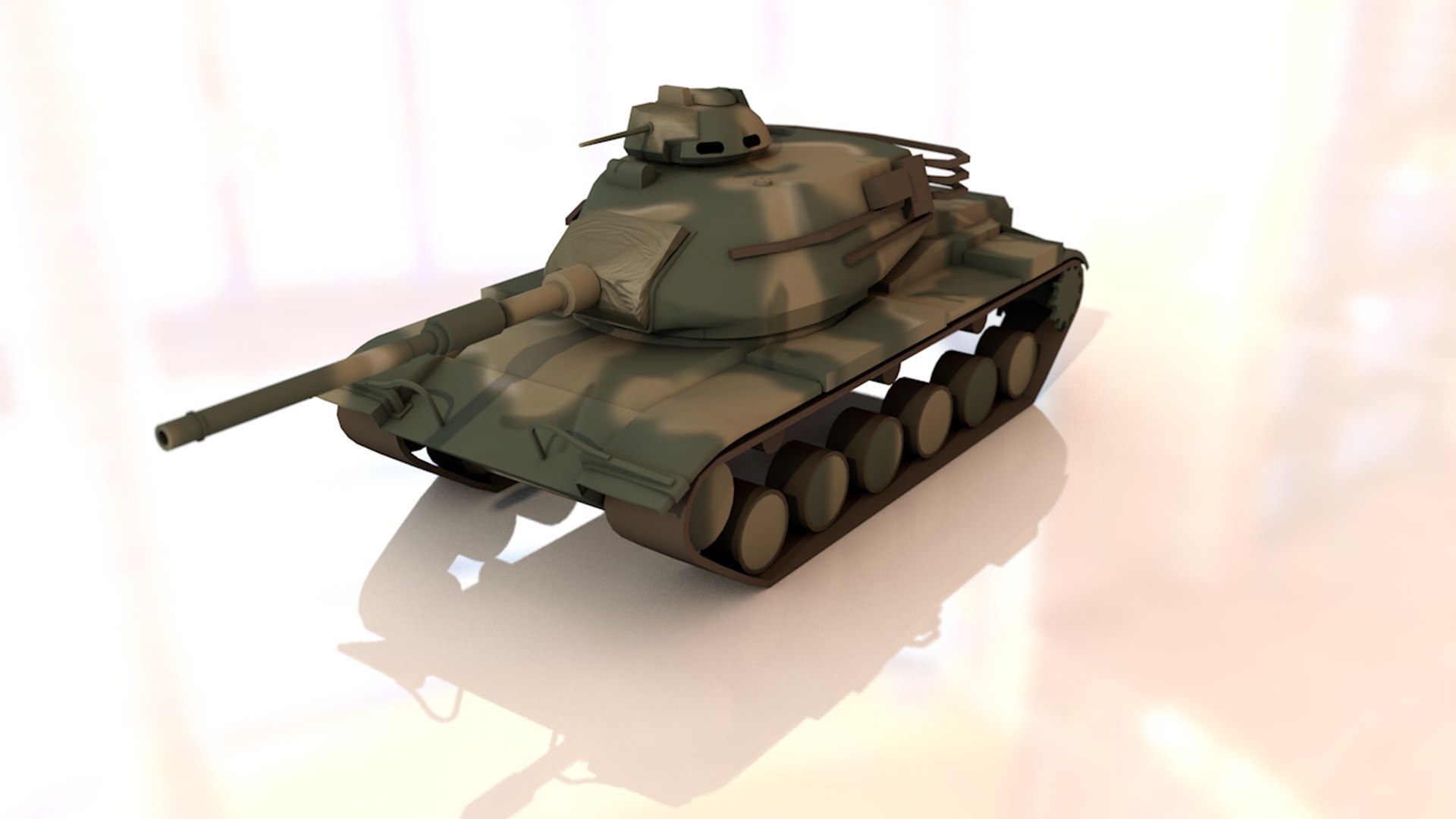 3D M60 A3 Patton Main - TurboSquid 1461311