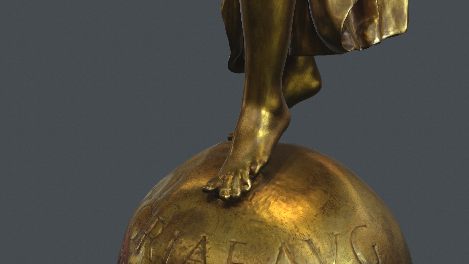 3D Model Statue Victory - TurboSquid 1689030