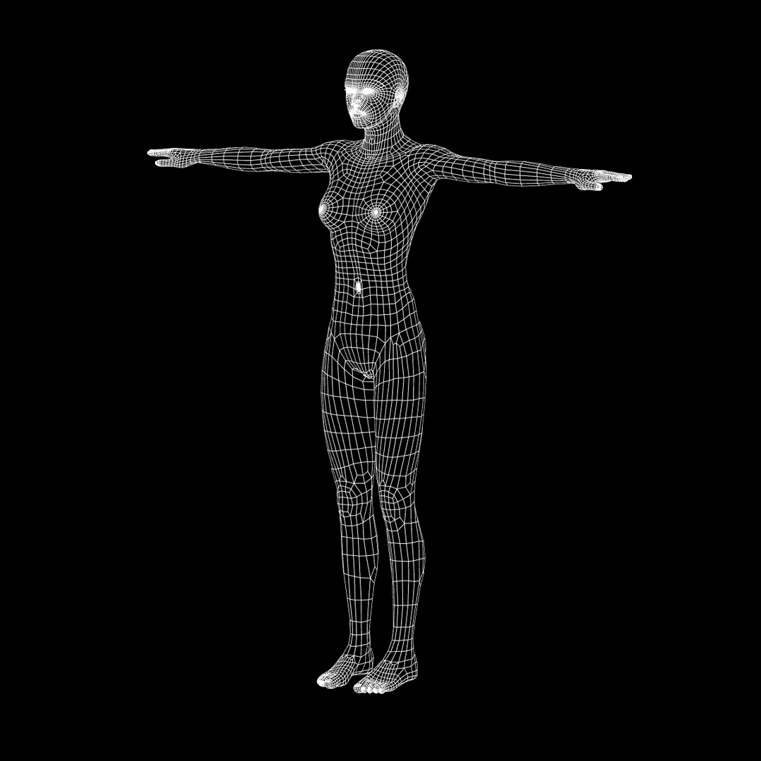 Pretty Woman Athlete Realistic Female Obj