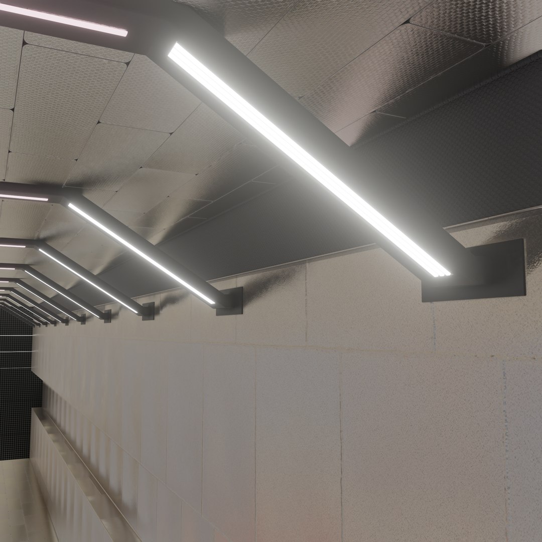 3D Model Sci-Fi Interior SCENE Futuristic - TurboSquid 2194937