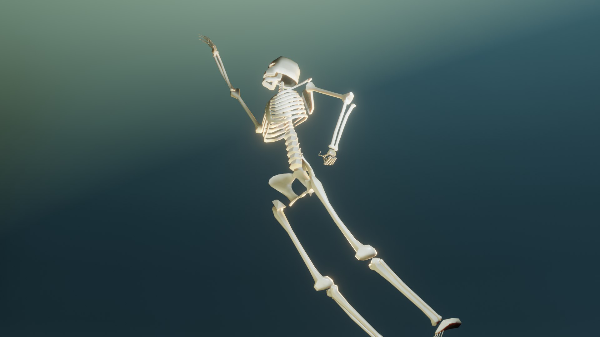 Skeleton Rigged 3D Model - TurboSquid 1589539