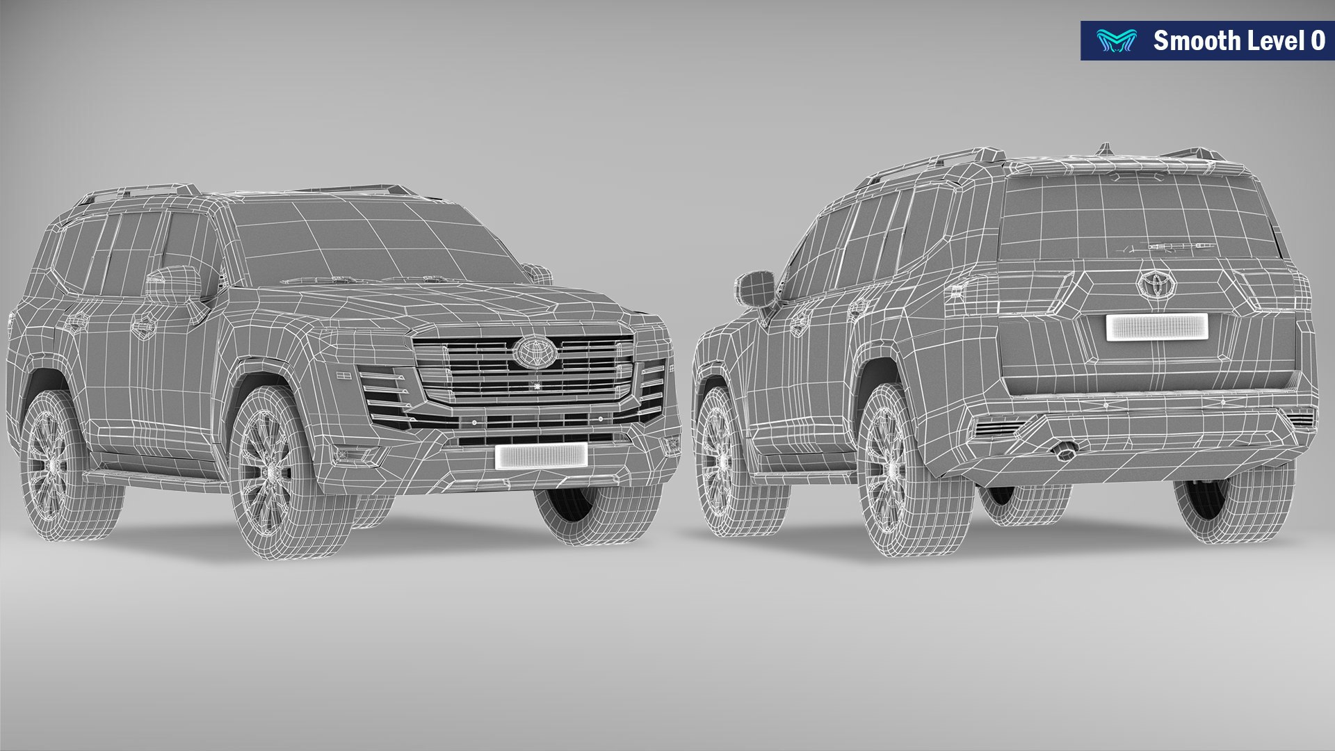 2022 Toyota Land Crusier 3D Model - TurboSquid 2073918