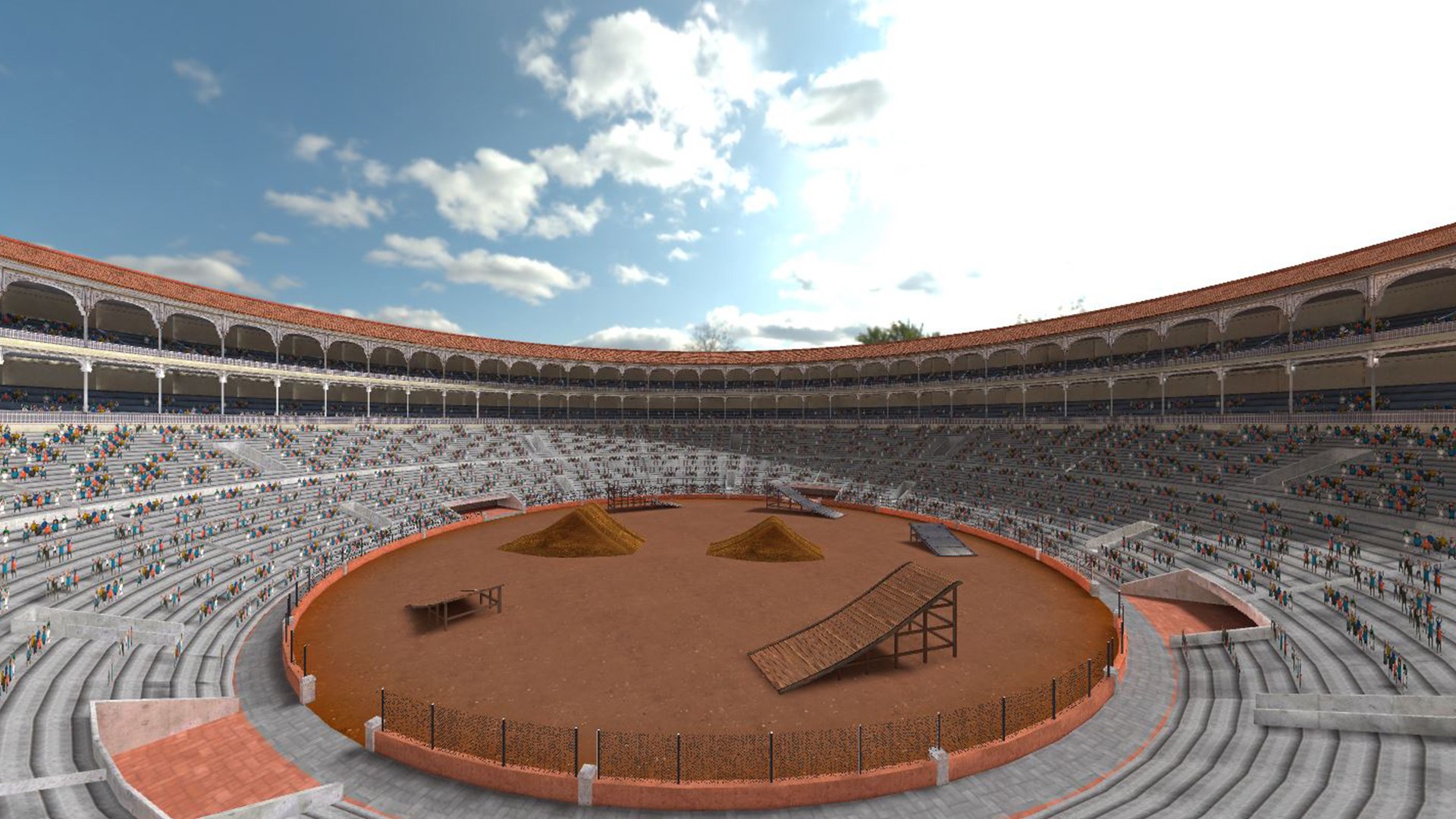 3D Game Arena Stadium Model - TurboSquid 2026461