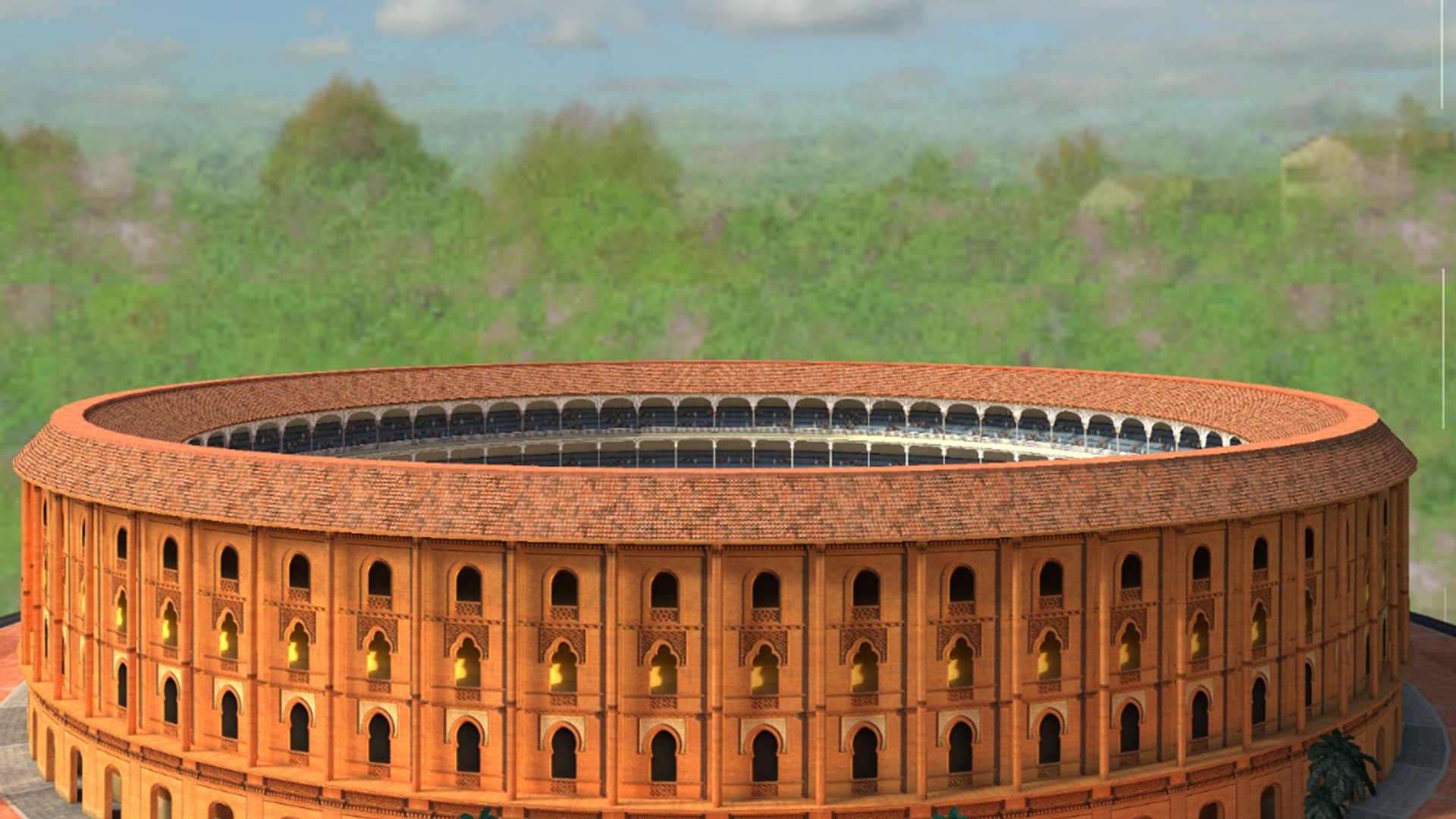 3D Game Arena Stadium Model - TurboSquid 2026461
