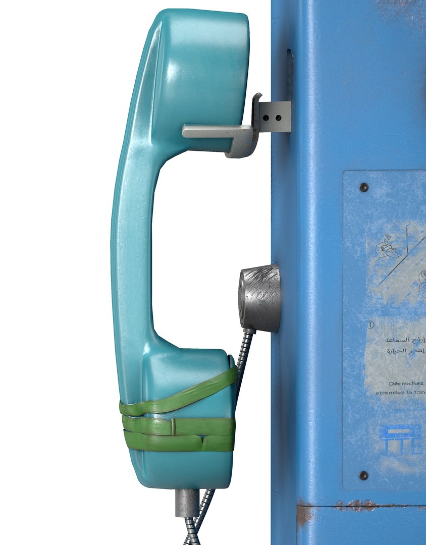 3D Payphone - TurboSquid 2119420
