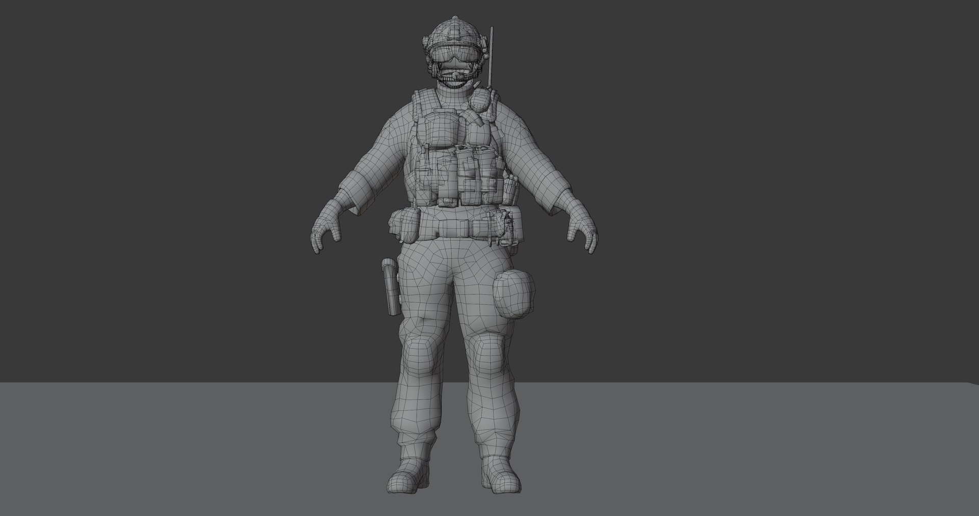 Military Rifleman Uniform Model - TurboSquid 2115641
