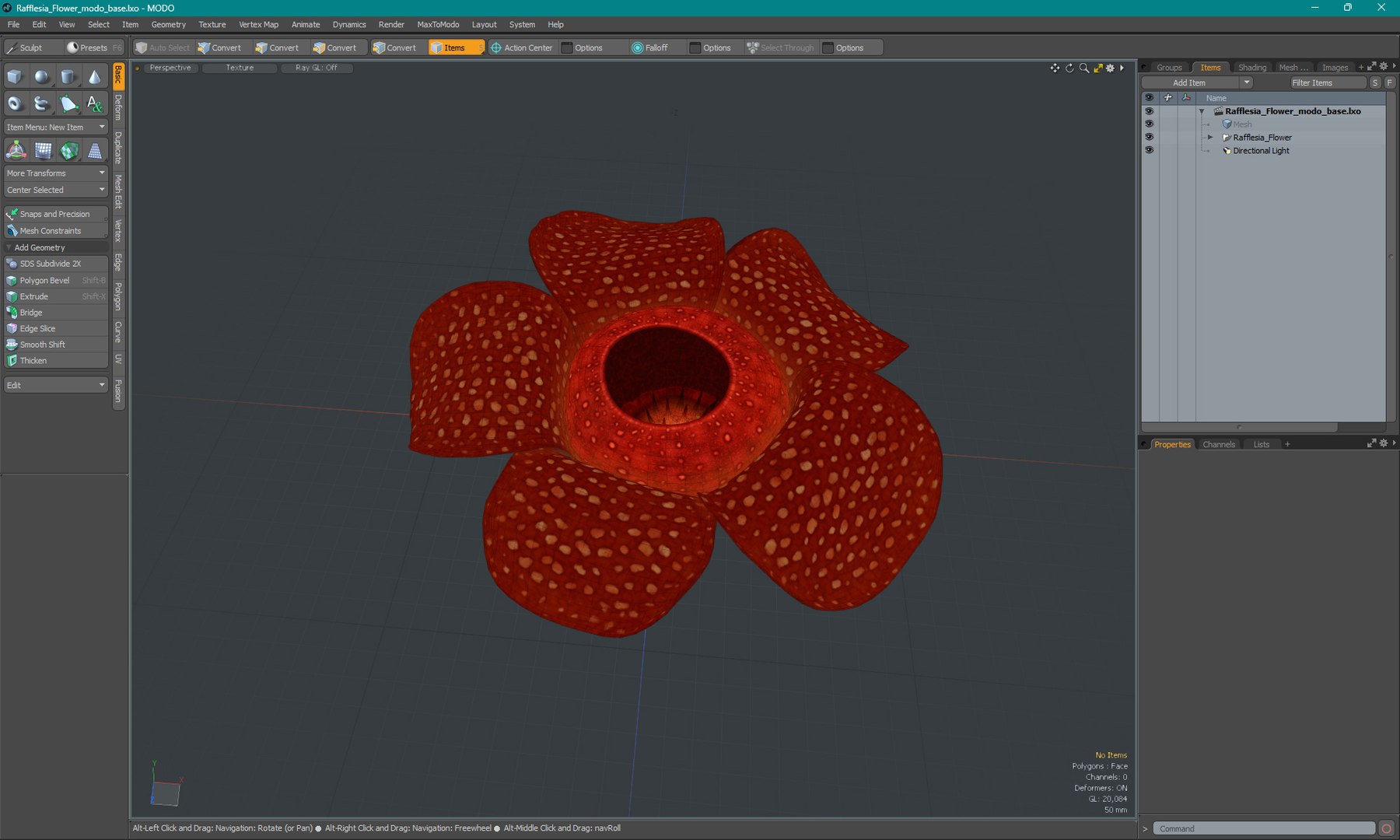 3D Rafflesia Flower - TurboSquid 2354648