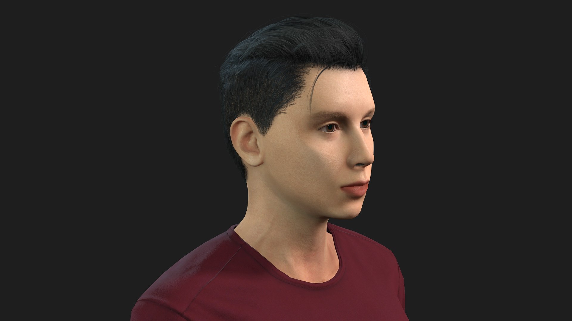 Fully Rigged Male 3D Model Animation And Game-Ready 3D Model ...