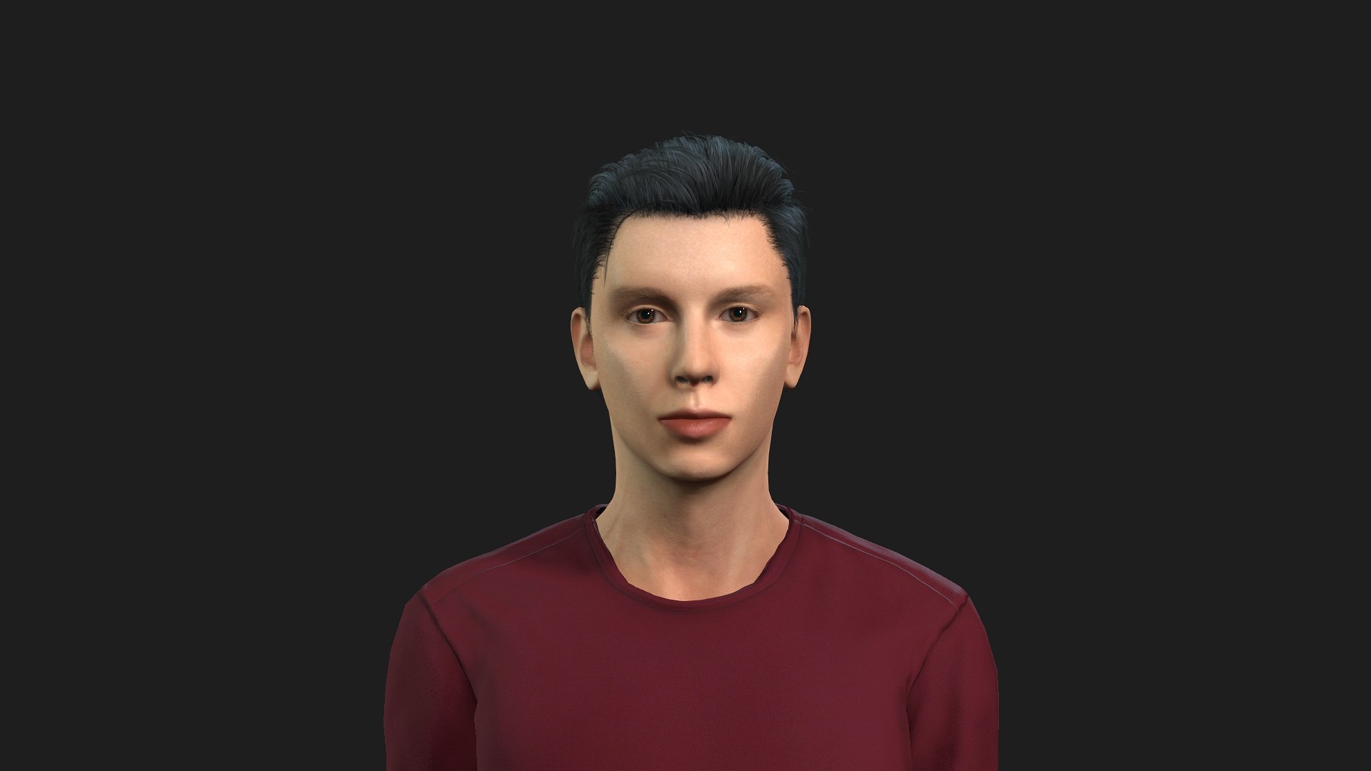 Fully Rigged Male 3D Model Animation And Game-Ready 3D Model ...