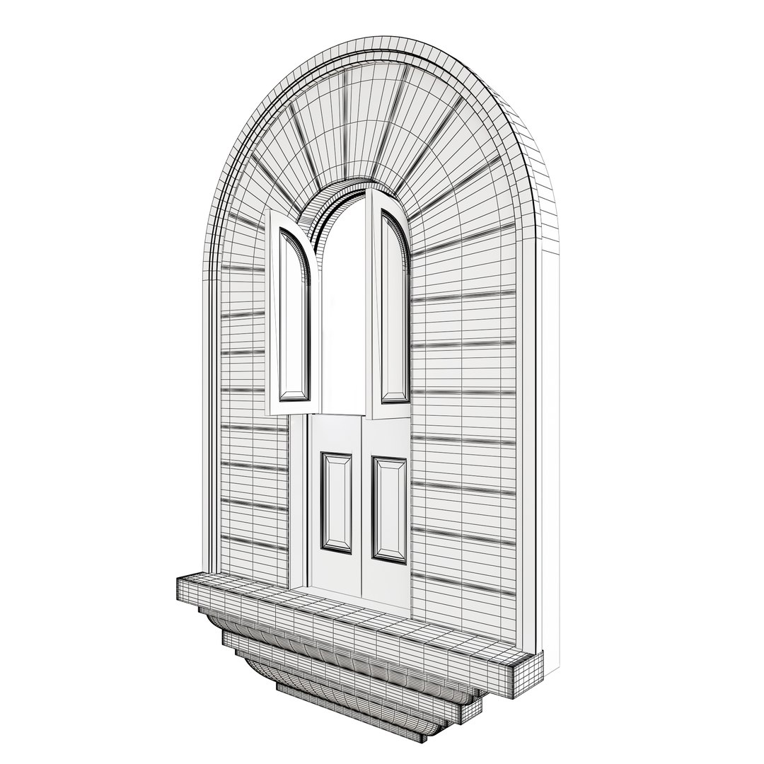 Window Balcony 3D Model - TurboSquid 1773828