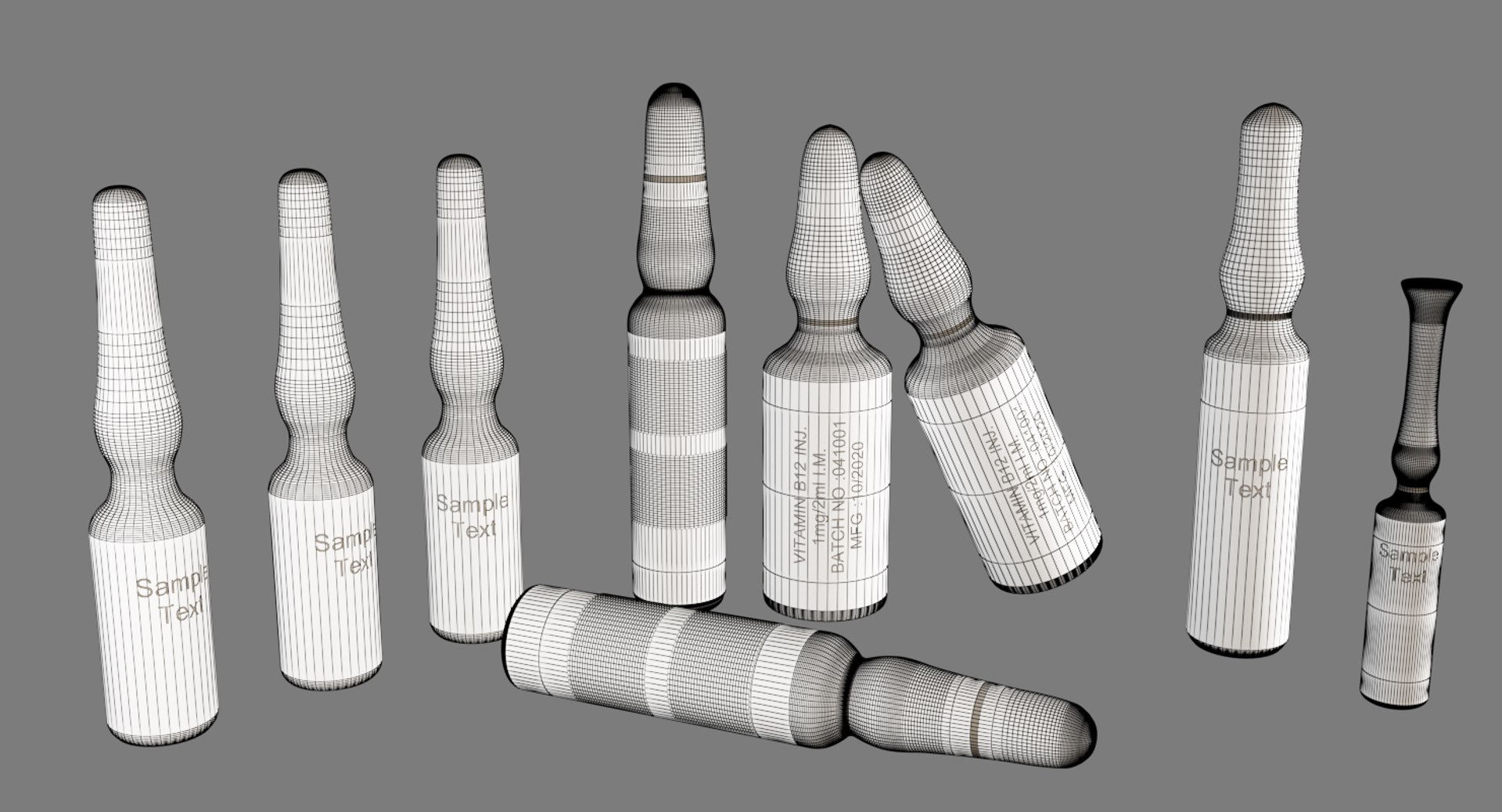 3D Medicine Medication Science Model - TurboSquid 1411396