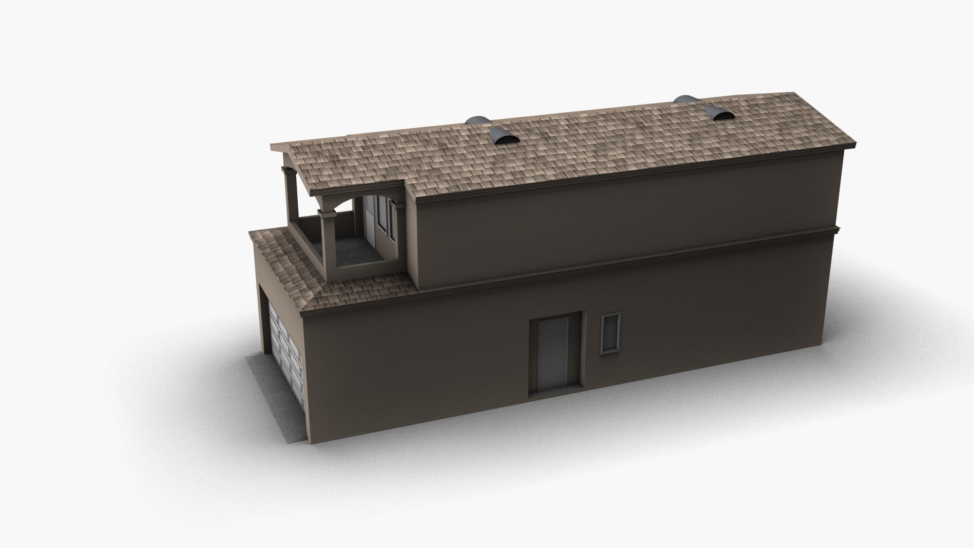 Residential A003 3D Model - TurboSquid 1830059