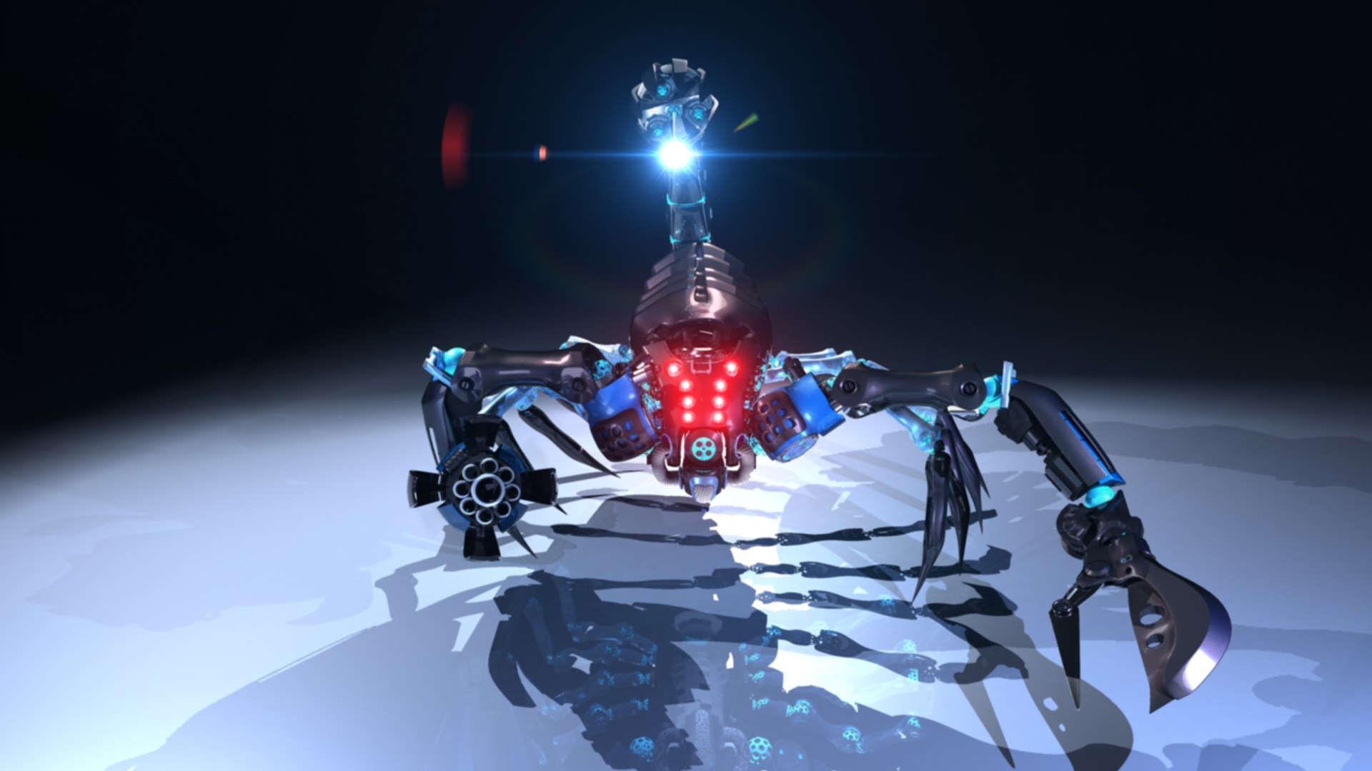 3d Model Mech Scorpion