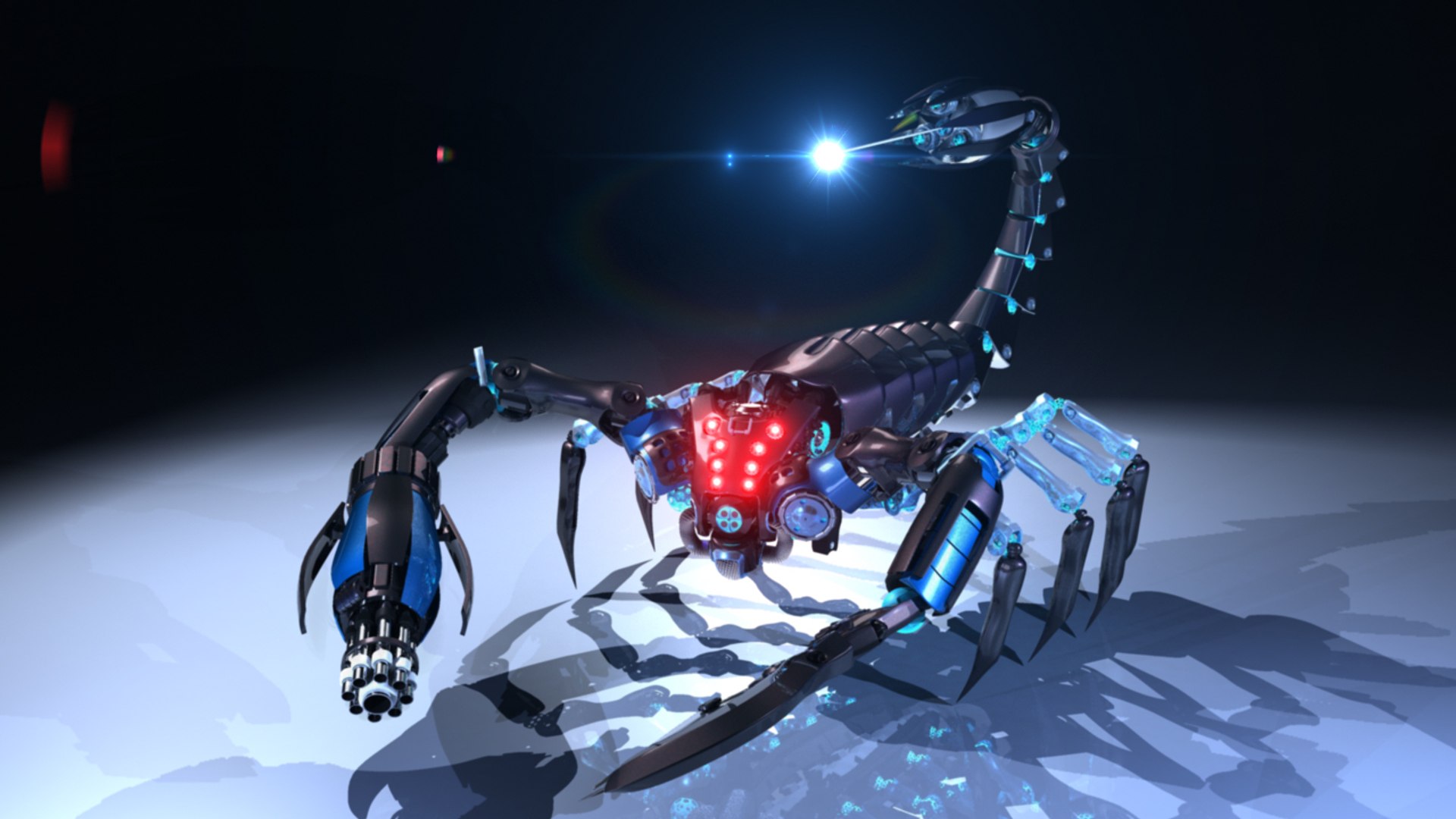 3d Model Mech Scorpion
