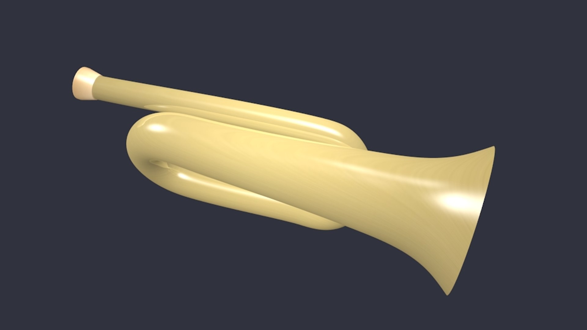 Bugle 3D Model - TurboSquid 1232707