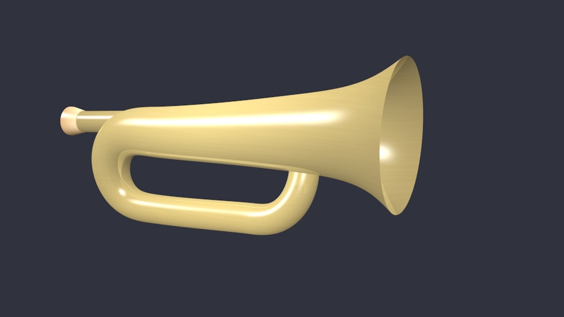 Bugle 3D Model - TurboSquid 1232707