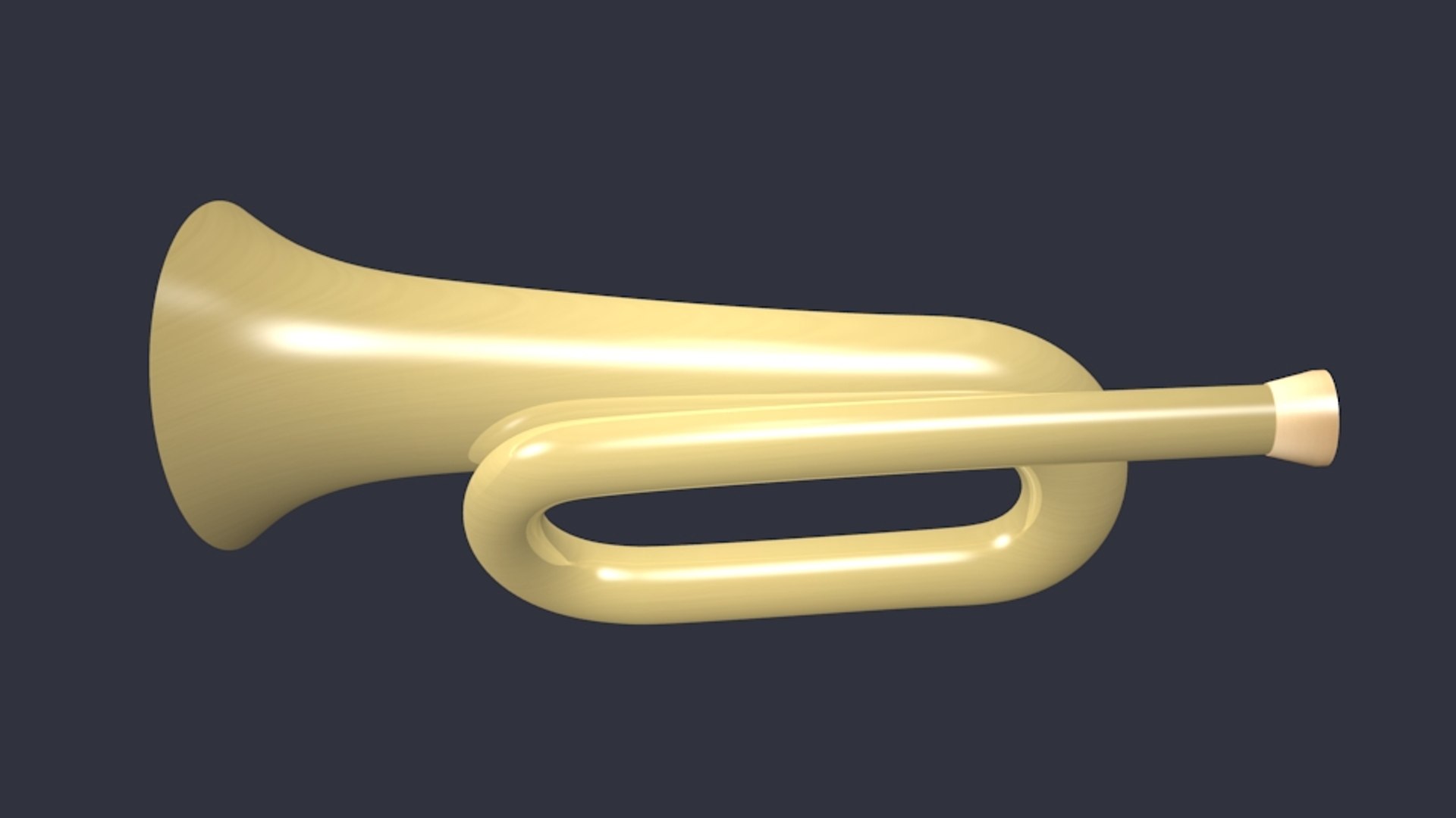 Bugle 3D Model - TurboSquid 1232707