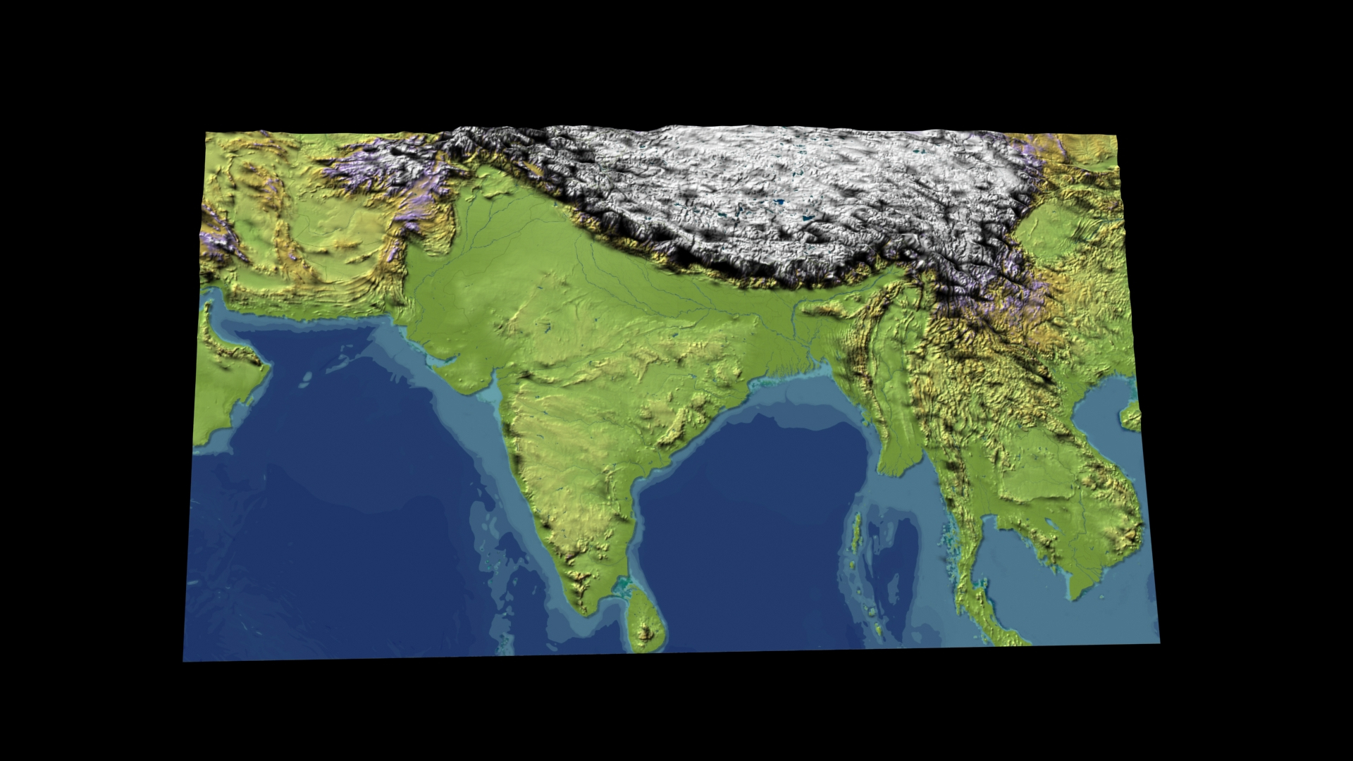 maps india 3d max
