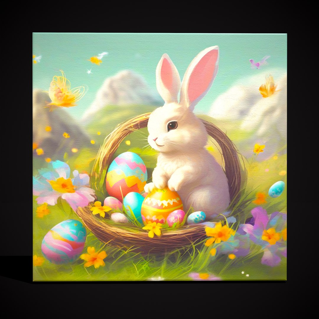 3D Easter Painting Six - TurboSquid 2197124