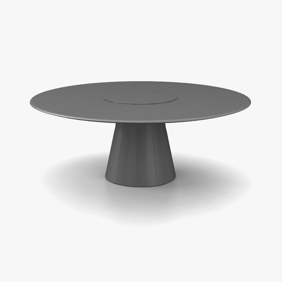 Andreu World Reverse Wood Table 3D - TurboSquid 1998115