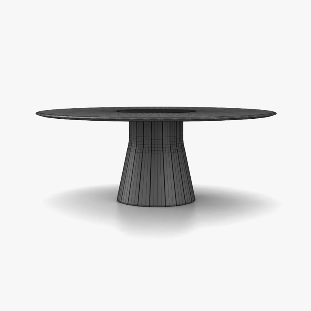 Andreu World Reverse Wood Table 3D - TurboSquid 1998115