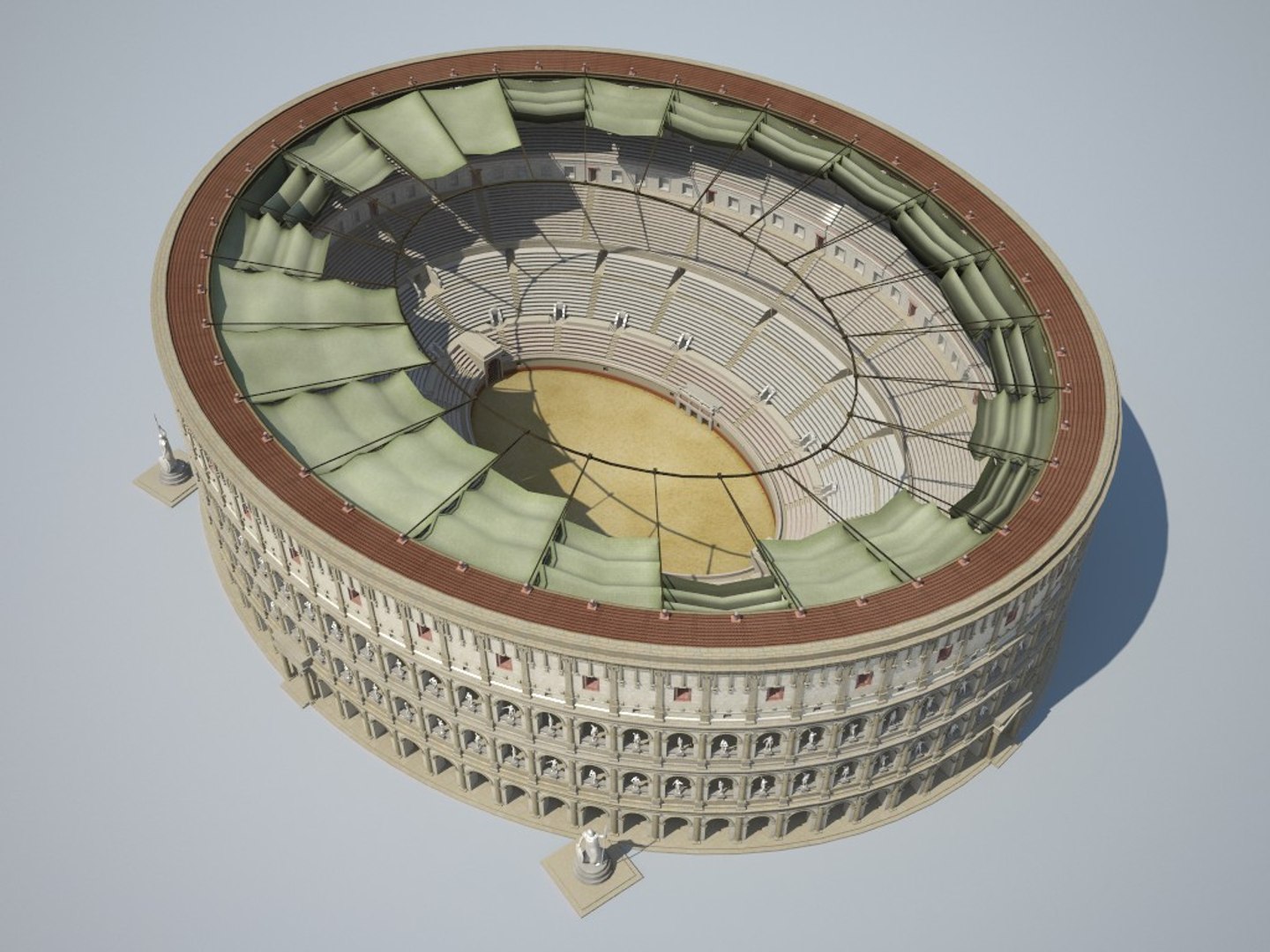 Max Italy New Roman Colosseum