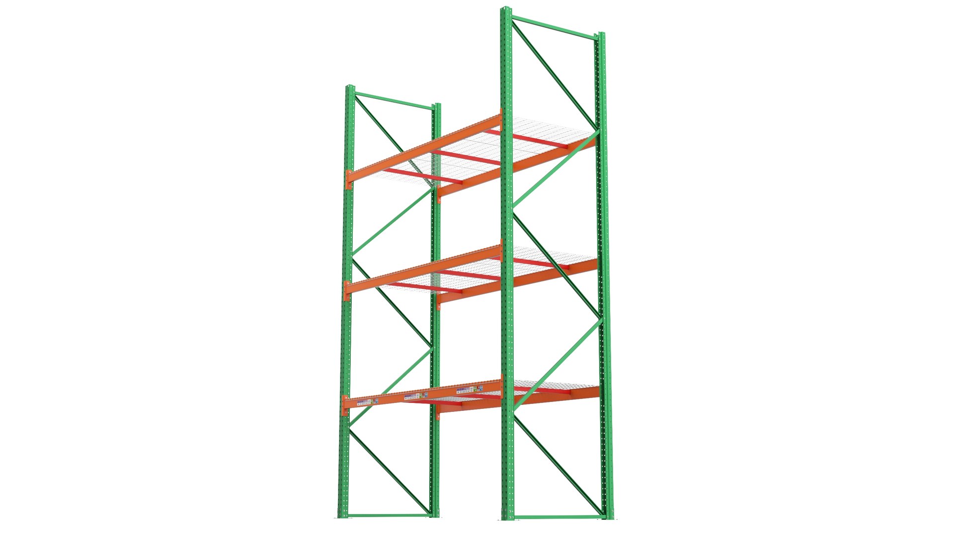 Warehouse Shelf Model - TurboSquid 2088961