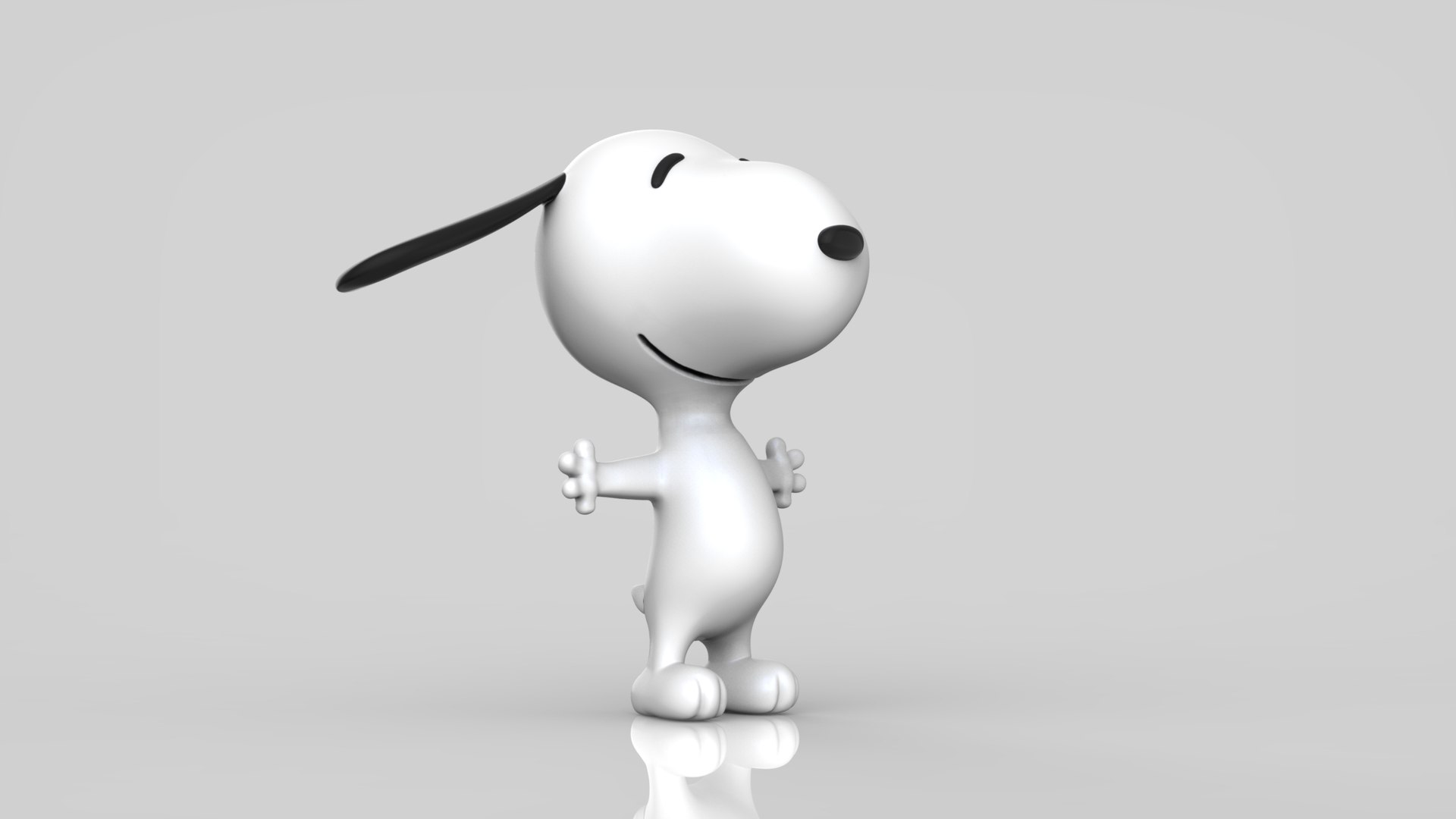 Snoopy Comics 3D Model - TurboSquid 1690615