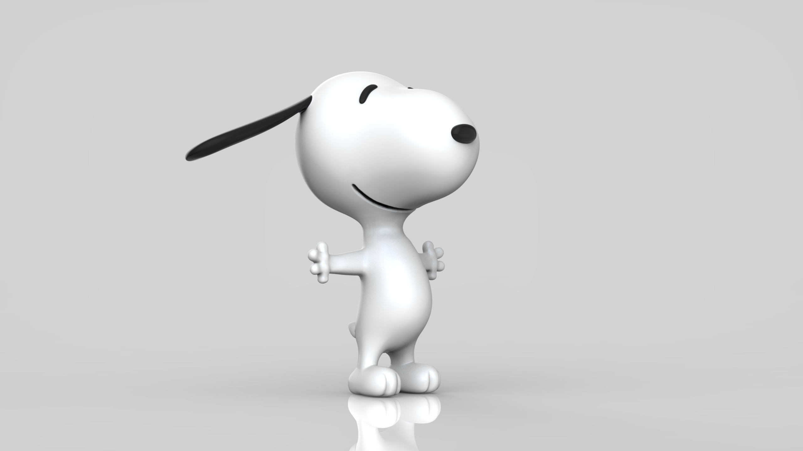 Snoopy comics 3D model - TurboSquid 1690615
