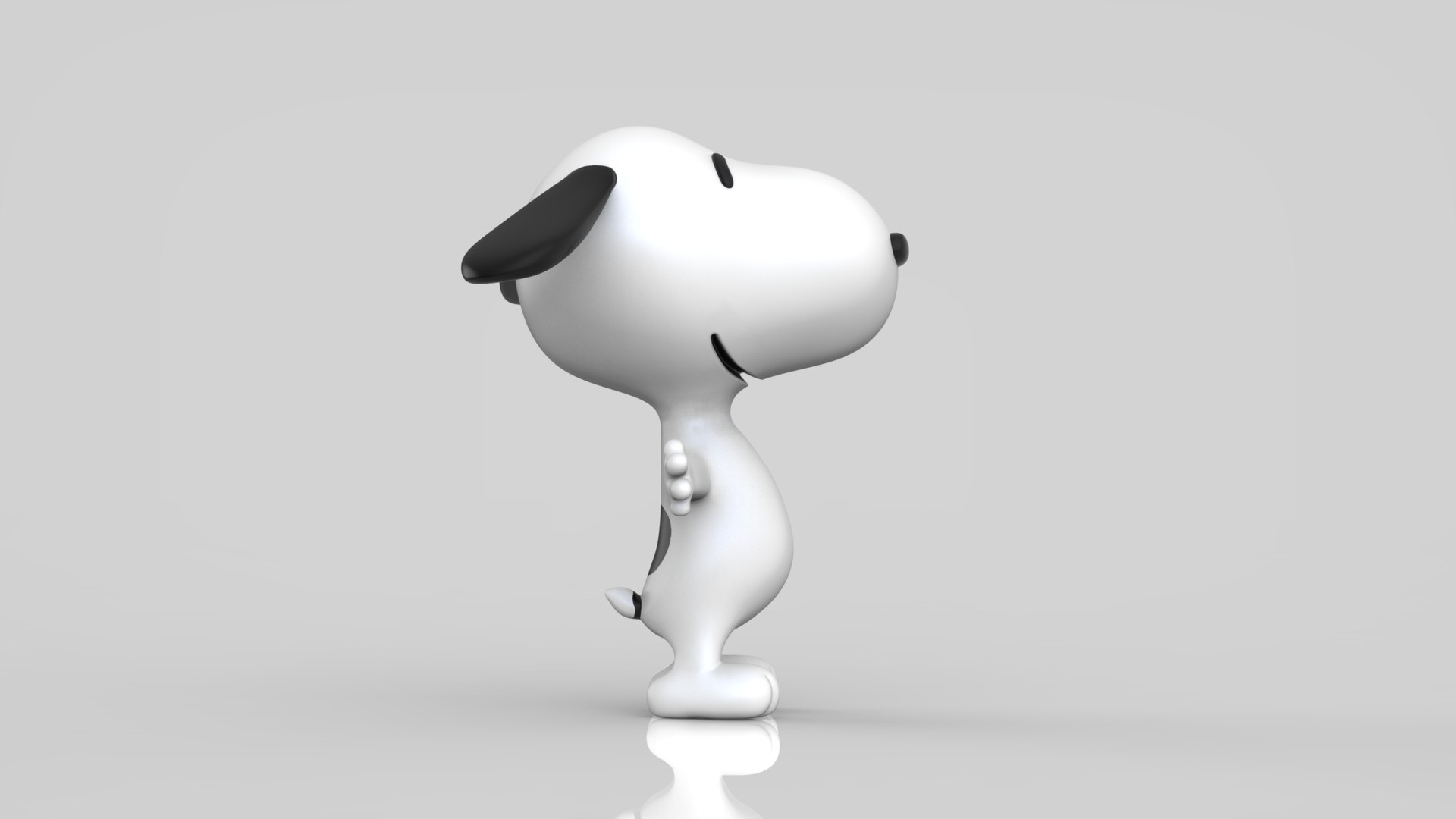 Snoopy Comics 3D Model - TurboSquid 1690615