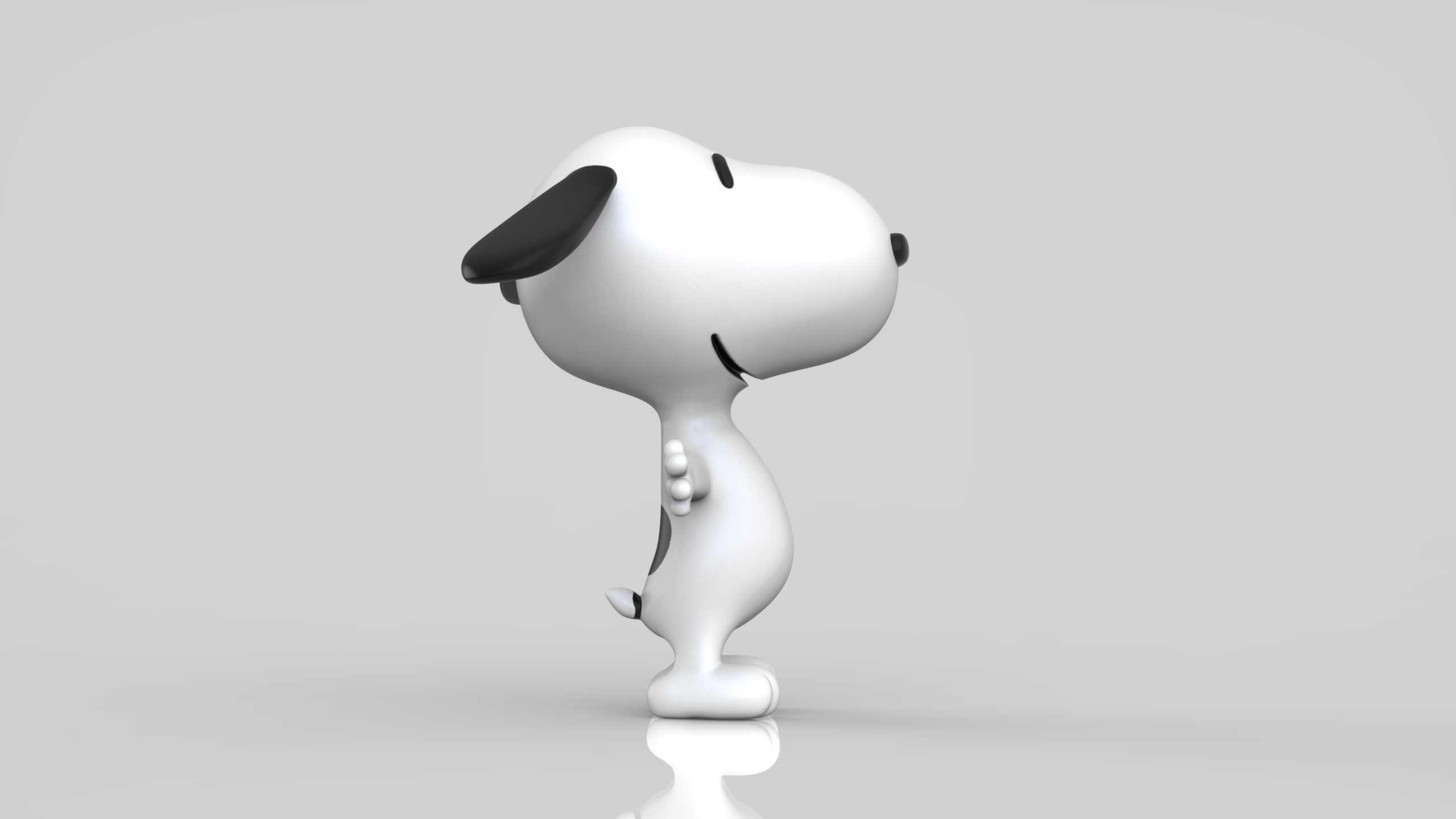 Snoopy comics 3D model - TurboSquid 1690615